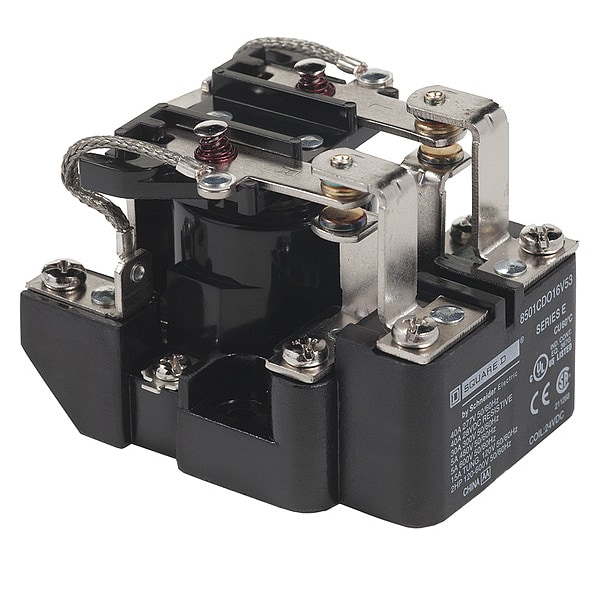 Square D Relay, 600VAC Coil Volts, 2 NO/2 NC; DPDT 8501CO16V04 | Zoro