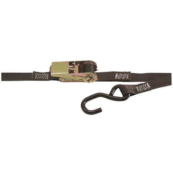 Kinedyne Tie-Down Strap, Black, 1200 lb., 10 ft. 761087PKGRA | Zoro