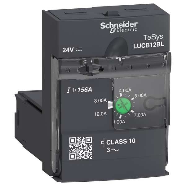 Schneider Electric Overload Module, 24V DC, 3 Poles LUCB12BL | Zoro