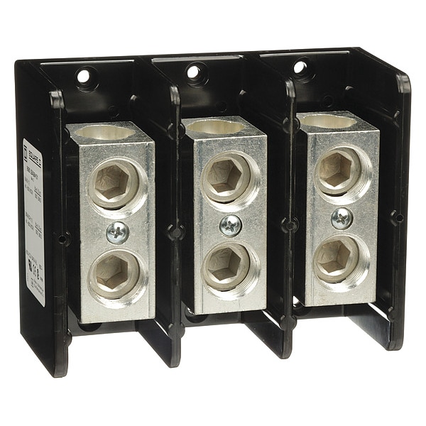 Square D 9080LBA364101 Power Distribution Block 600V 420A | Zoro.com