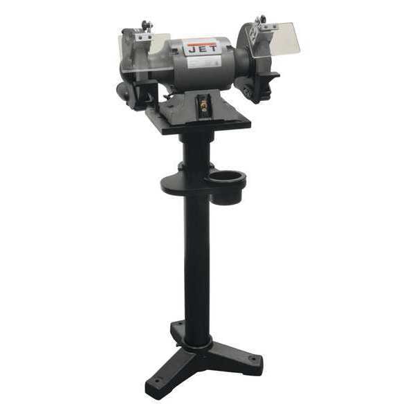 Jet Bench Grinder with Stand, 10 in Max. Wheel Dia, 1 in Max. Wheel ...
