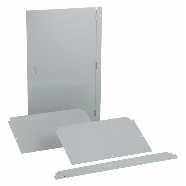 Square D Trim, I-Line PNLBRD, hcn, surface, 4 pcs, w/door, 26x65 in ...