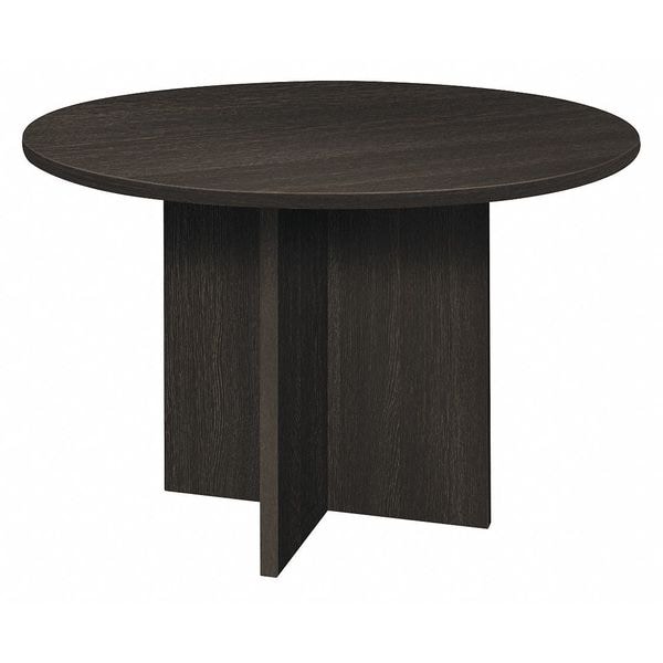 Hon Basyx Round Conference Table, 48" X 48" X 29-1/2" HBLC48D.ESES | Zoro
