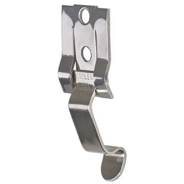 Jj Keller Spring Clip Arm, Stainless Steel, 1 in W x 2 21/64 in H 55360 ...