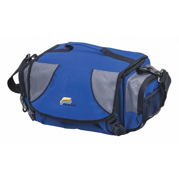 Plano Tool Bag, Blue, Nylon, 7 Pockets 413720 | Zoro