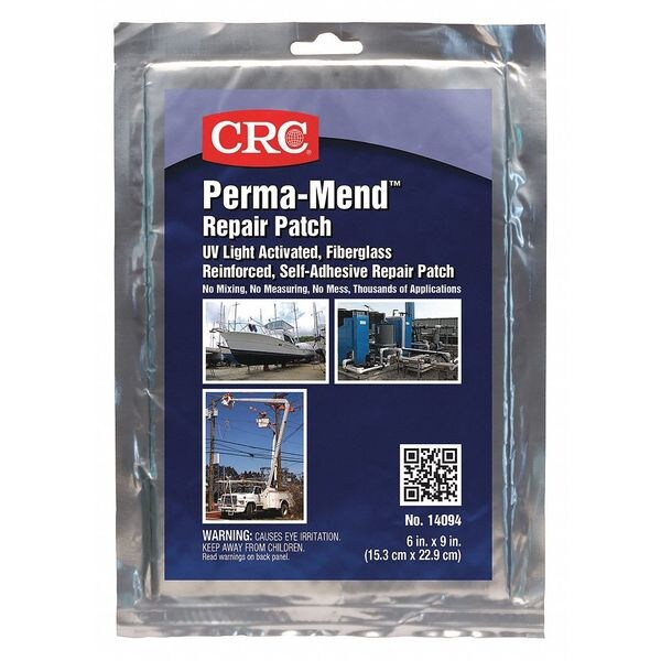 Perma-Mend UV Curable Repair Patch | Zoro.com