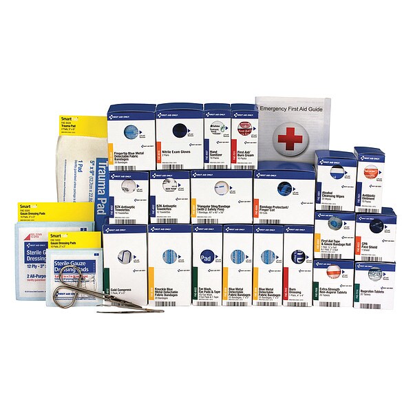First Aid Only Unitized Cardboard, 50 Person 90693 | Zoro
