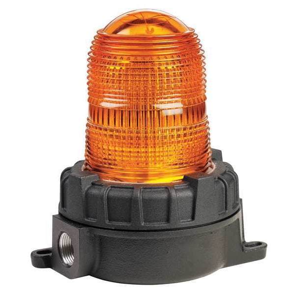 Federal Signal Warning Light, Strobe, Amber, 120VAC 151XST-S120A | Zoro