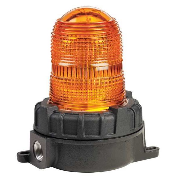Federal Signal Warning Light, LED, Amber, 120VAC 191XL-S120240A | Zoro