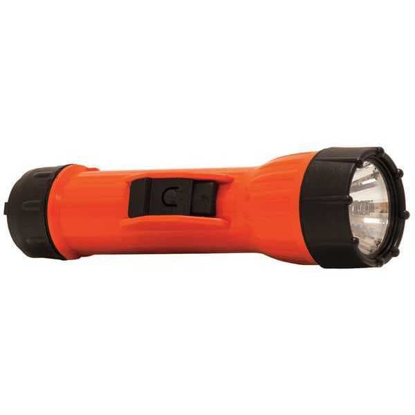 Koehler Brightstar Orange LED Handheld Flashlight, Alkaline D, 50lm ...