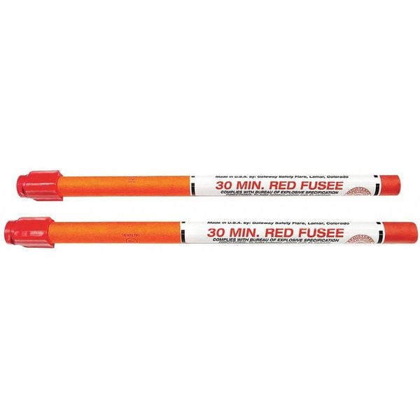 Gateway Safety Flares Nonspike Safety Flares, 30 min., PK36 FUSEE-30 | Zoro