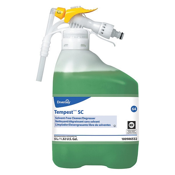 Diversey Tempest Solvent Free Cleaner Degreaser, 5L Hose End Connection ...