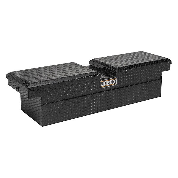 Crescent Jobox JOBOX Premium Aluminum Fullsize Deep Dual Lid Black ...