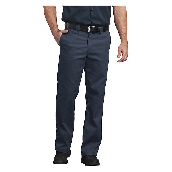 Dickies Work Pants, Mens, 34" Waist, 30" Inseam 874XDN 34 30 | Zoro