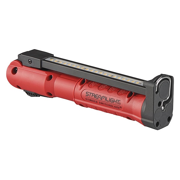 Streamlight Work Flashlight, 800 lm, Red, LED, 17.00" L 76801 | Zoro