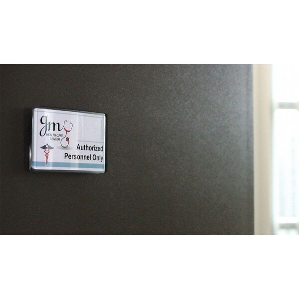 The Mighty Badge Insert, 3" x 5" Inserts, Blank Legend, PK5 906495 | Zoro