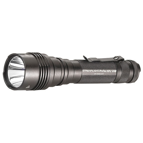 Streamlight ProTac® HPL USB Flashlight, Black 1,000 lm 88077 | Zoro