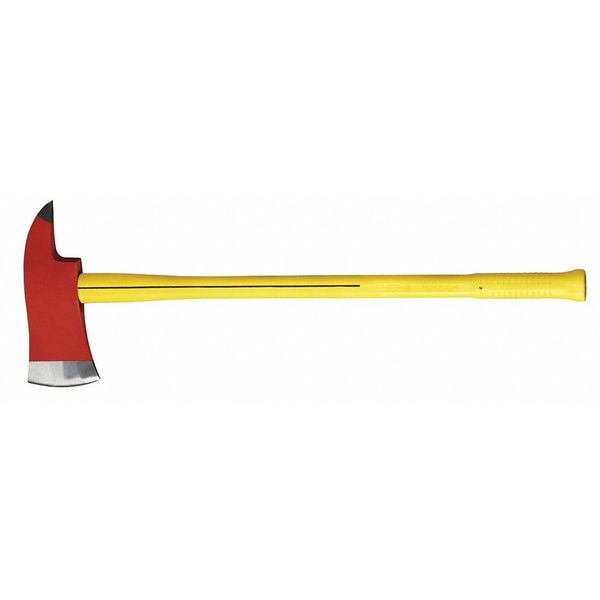 Nupla Fire Axe, Fiberglass Handle, 2 ft 21/32" L 6895514 | Zoro