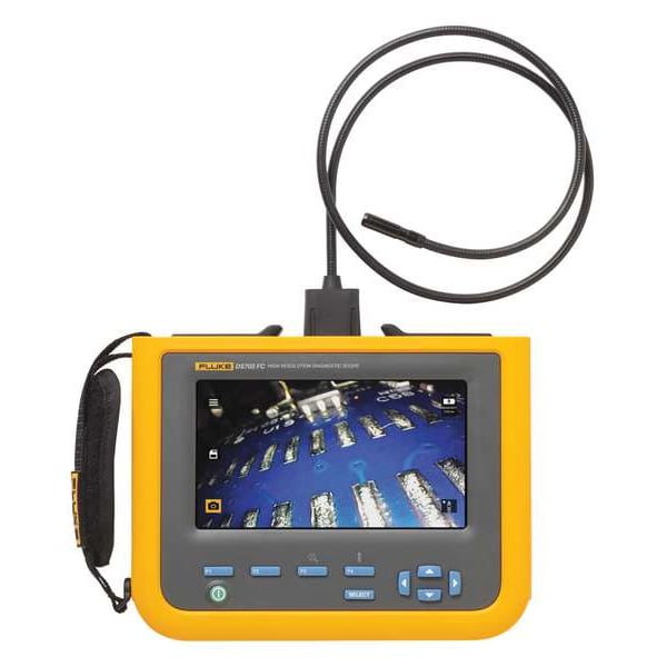 Fluke Video Borescope, 7" Monitor, 8.5mm Camera FLK-DS703 FC | Zoro