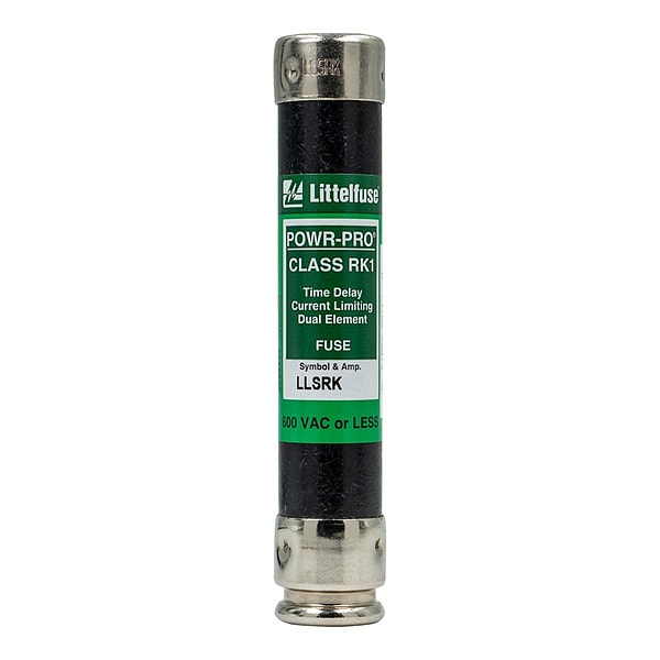 LITTELFUSE 60A RK1 Time-Delay UL Class Fuse, 600V AC, LLSRK series ...