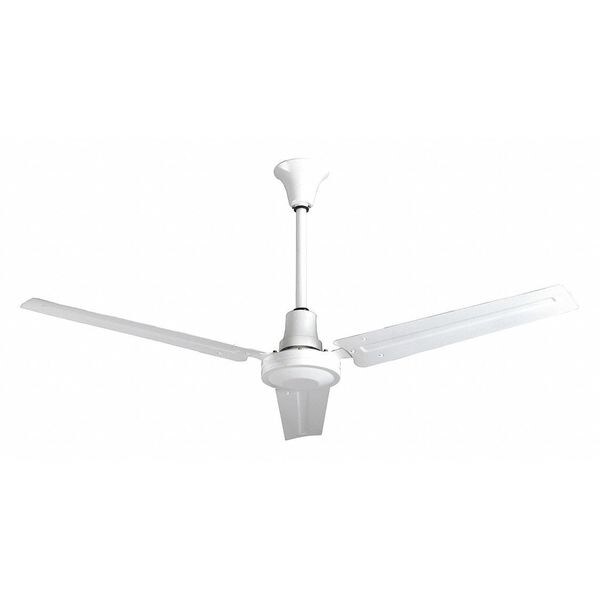 Ves Standard-Duty Industrial Ceiling Fan, 56" Blade Dia., 1 Phase, 277 ...