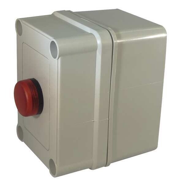 Hoffman Pilot Light Cntrl Statn, Red, LED, 120VAC VS-PBS13 | Zoro