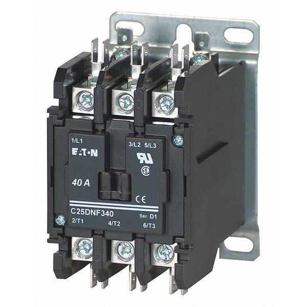 Eaton Definite Purpose Magnetic Contactor, 208V-240V AC, 3 P, Non ...