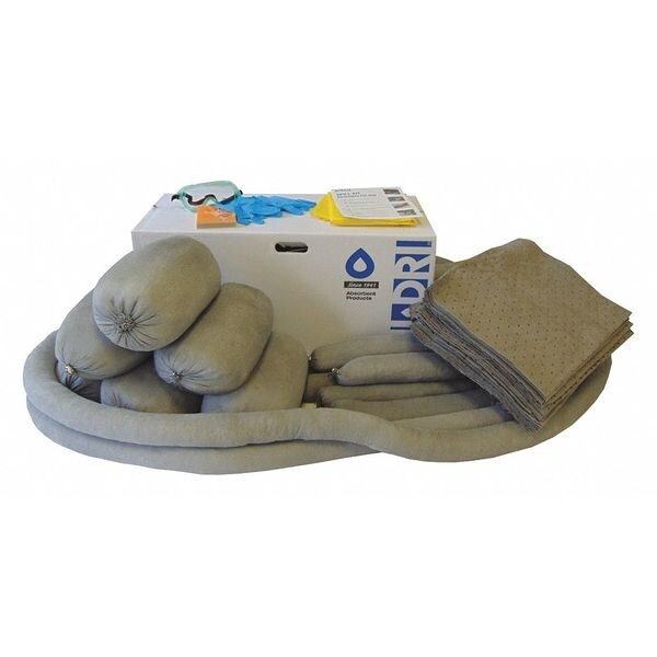 Oil-Dri Spill Kit Refill, 39 gal Volume Absorbed per Kit, 40 gal ...