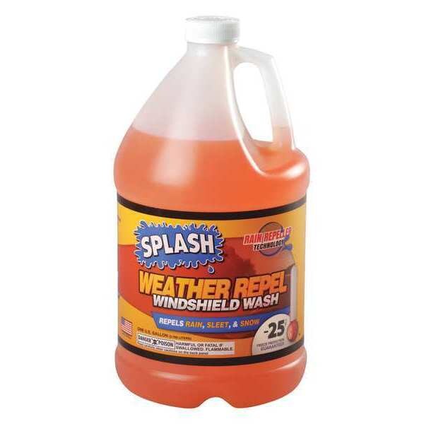 Splash 1 gal Windshield Washer/Water Repellent Plastic Bottle 237191 ...