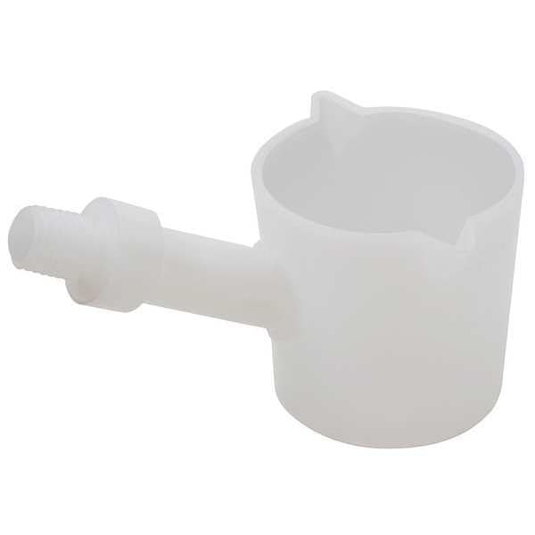 Zoro Select Beaker Dipper, HDPE, Natural White 107035-0004 | Zoro