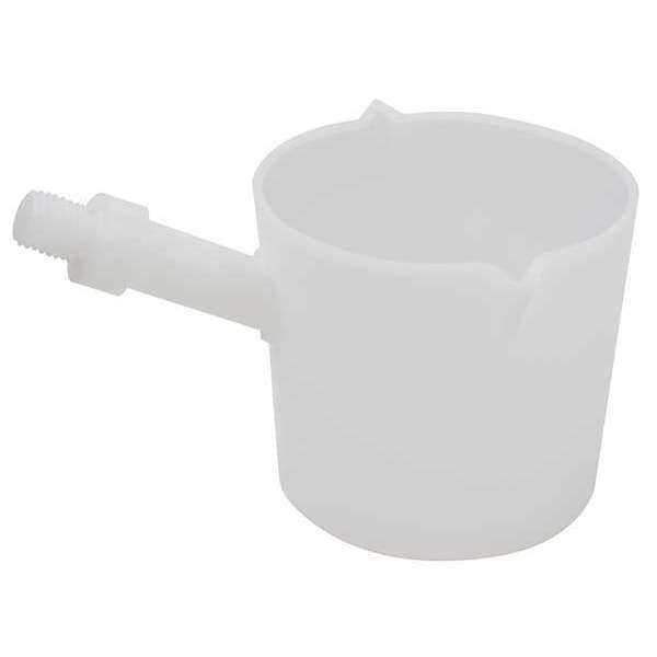 Zoro Select Beaker Dipper, HDPE, Natural White 107035-0006 | Zoro