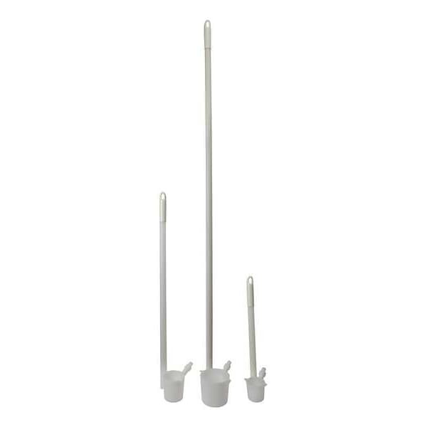 Zoro Select Dipper Sampling Kit, HDPE, Natural White 107035-1000 | Zoro