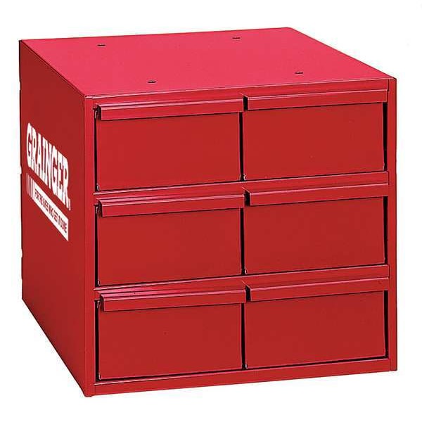 Durham Mfg Drawer Bin Cabinet with Steel, 11 3/4 in W x 11 in H x 11 3/ ...