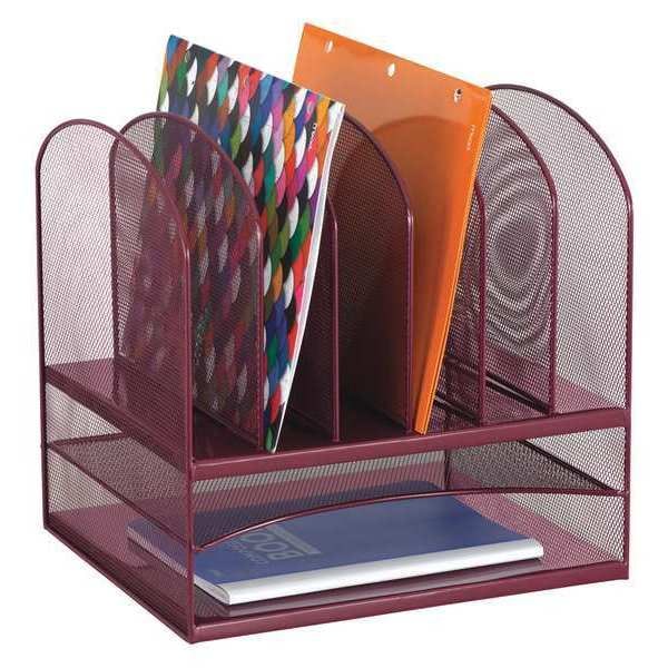 Safco Desktop Organizer, 11-1/2" DX13" H 3255WE | Zoro