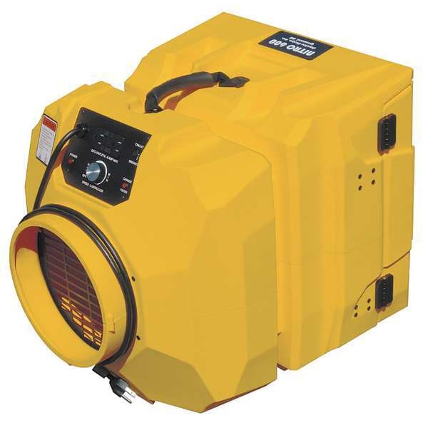 Omnitec Negative Air Machine, 16 in x 16 in, HEPA OA600N PLUS | Zoro