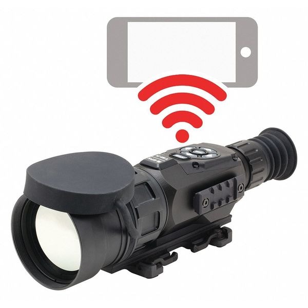 Atn Digital Rifle Scope, 5X to 50X Magnification, 6 Degrees x 4.7 ...