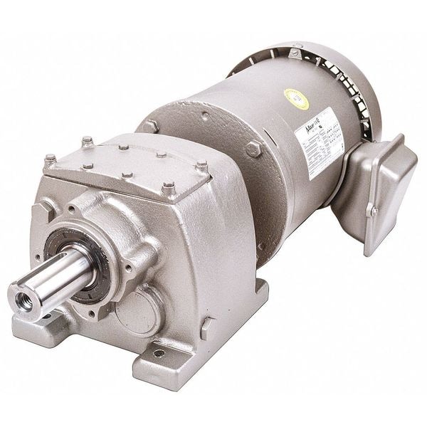 Boston Gear AC Gearmotor, 2.80 in.-lb. Max. Torque, 36 Nameplate RPM ...