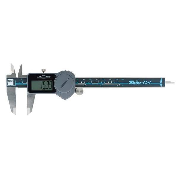 Tesa Brown & Sharpe Digital Caliper, 0-6"/0-150mm, S/S 00590093 | Zoro