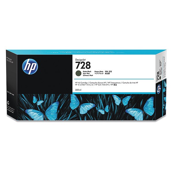 Hp HP 728 Original Inkjet Ink Cartridge - Matte Black Pack - Inkjet ...