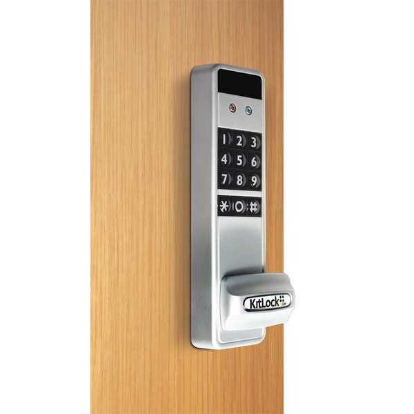 Codelocks Electronic Lock, Non-Handed, Keypad KL1550SG | Zoro