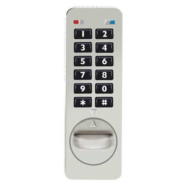 Codelocks Electronic Lock, Non-Handed, Keypad NANO90-SG | Zoro