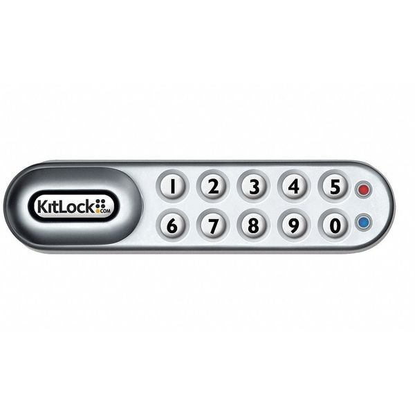 Codelocks Electronic Lock, Right Hand, Keypad KL1006KIT-SG-RH | Zoro