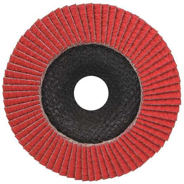 Gator Finishing Mounted Flap Wheel, 60 Grit, 4-3/4in W, PK5 9722035 | Zoro