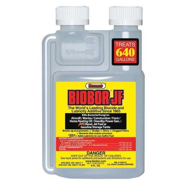Biobor Diesel Fuel Additive, Biocide, JF, 8 oz, Jug, Diesel Engines ...
