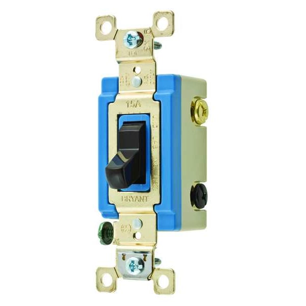 Zoro Select Wall Switch, Brown, 15A, 4-Way Switch 4804 | Zoro