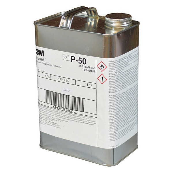 3M Instant Adhesive, P50 Series, Clear, 1 oz, Bottle P-50-01 | Zoro