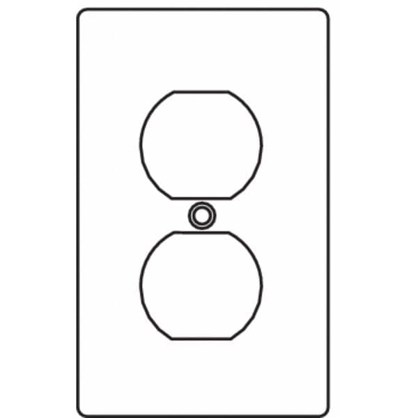 Hubbell Killark Weatherproof Cover, 1 Gang, Aluminum, Duplex Receptacle ...