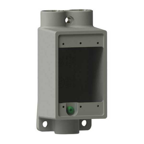 Hubbell Killark Electrical Box, 28 cu in, FDCC Box Type, 1 Gang ...