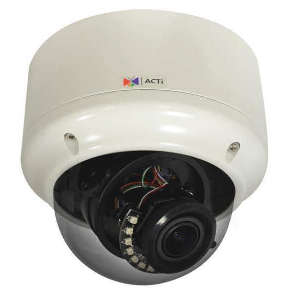 Acti IP Camera, Outdoor, 5-1/2" D, IP66 Rating A82 | Zoro