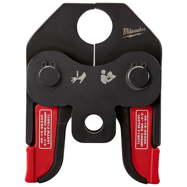Milwaukee Tool M18 3/4" PEX Crimp Jaw for M18 Short Throw Press Tool 49 ...